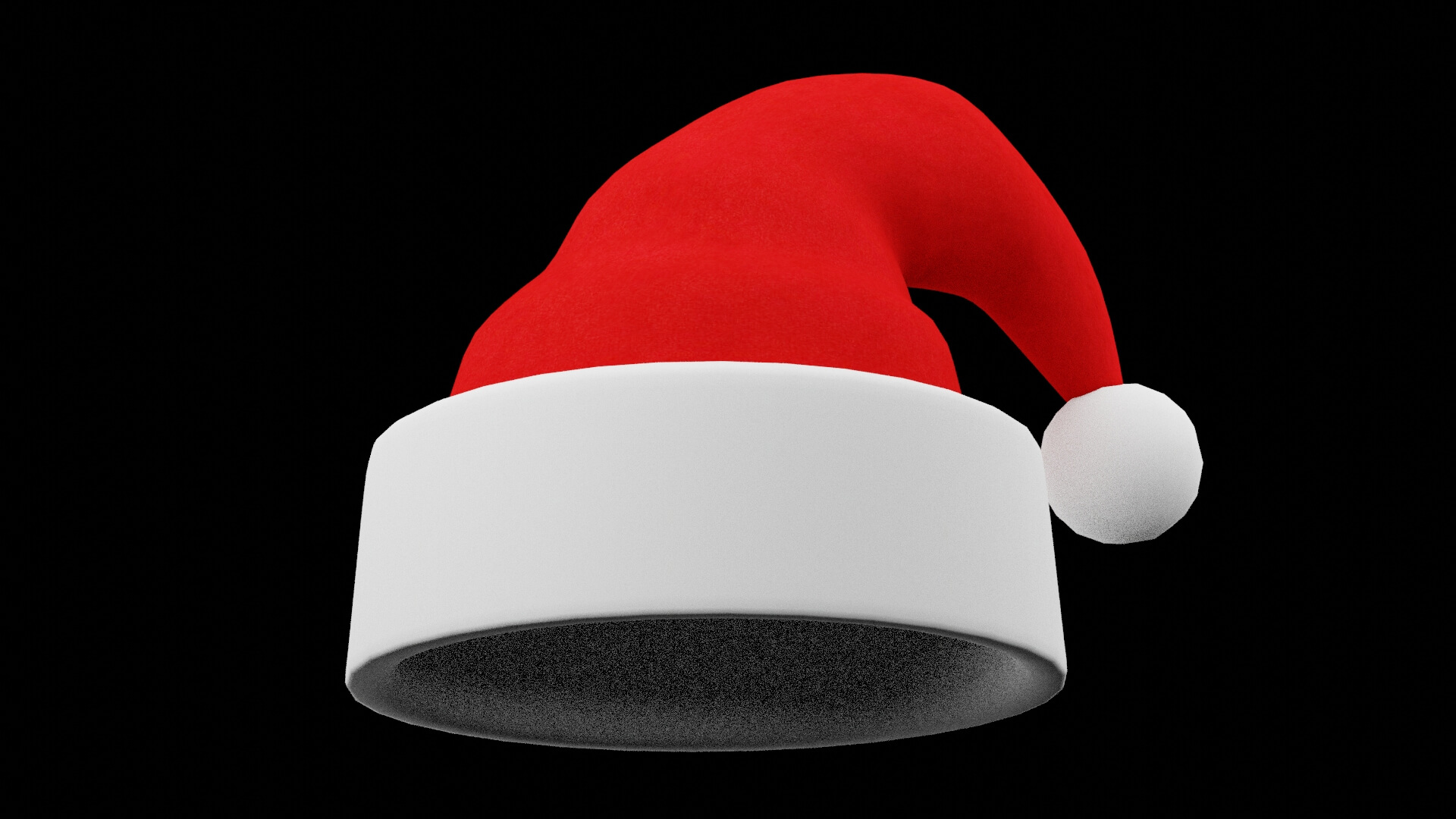 Christmas Santa Hat - 3D Model by thedazking
