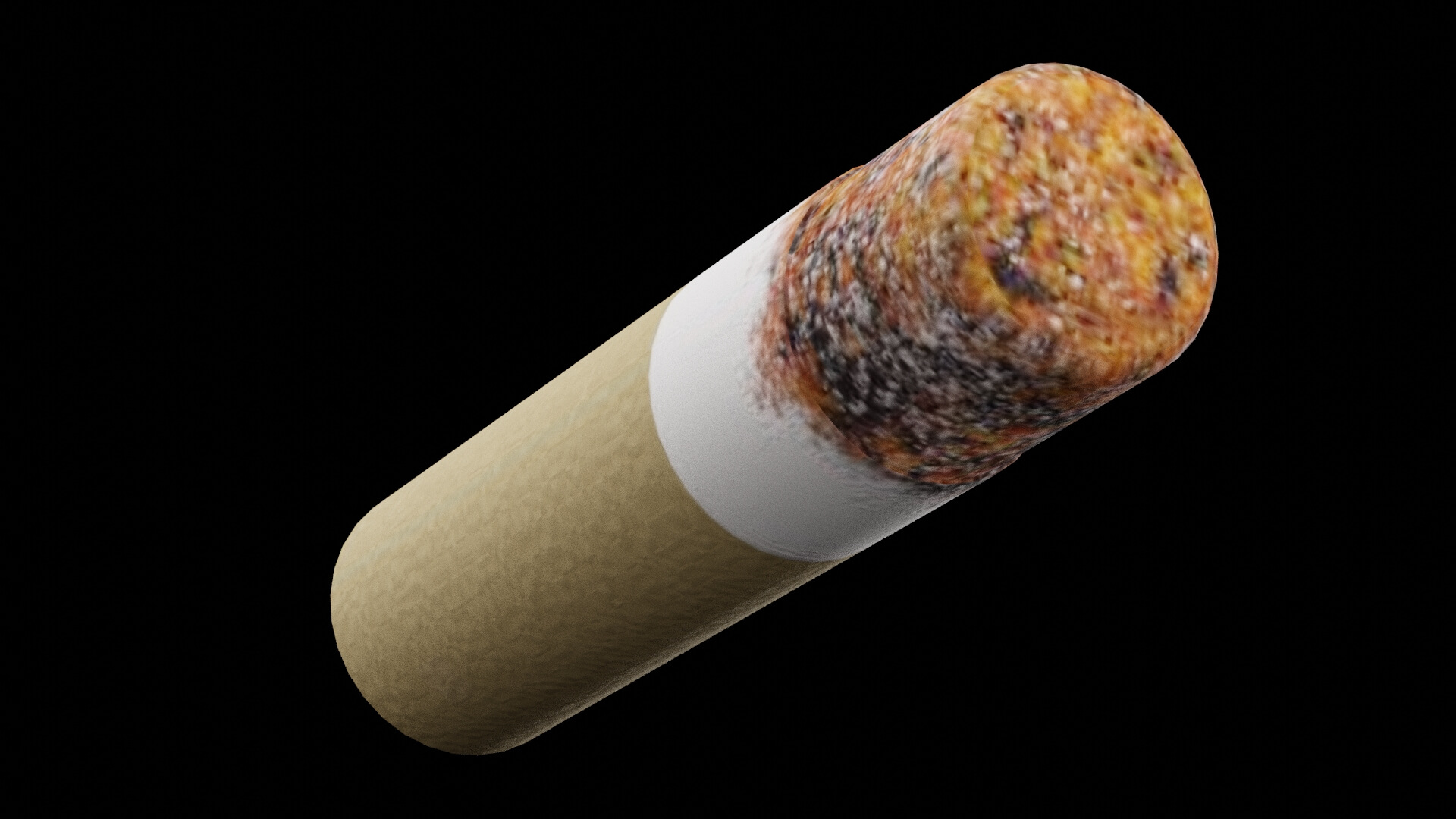 Cigarette Completed - 3D Model by thedazking