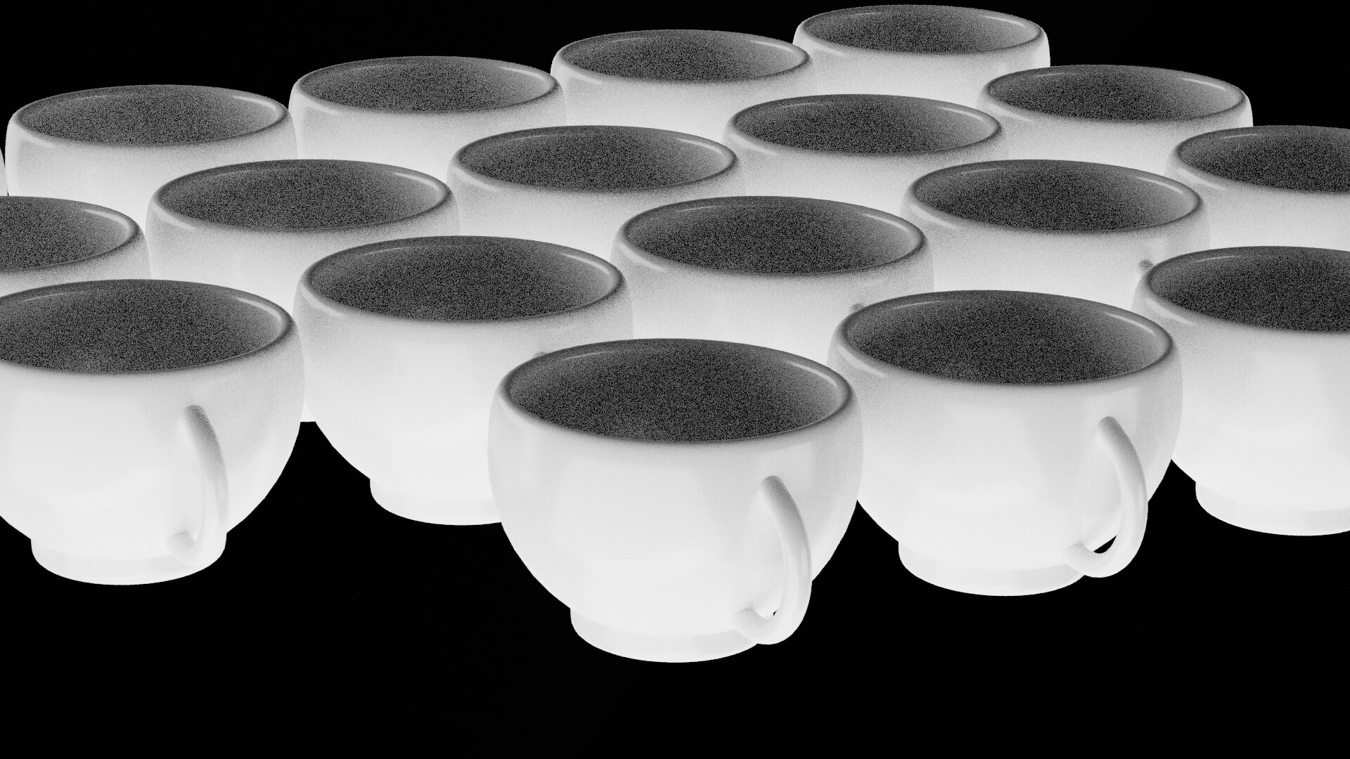 Classic Coffee Mugs - 3D Model by thedazking