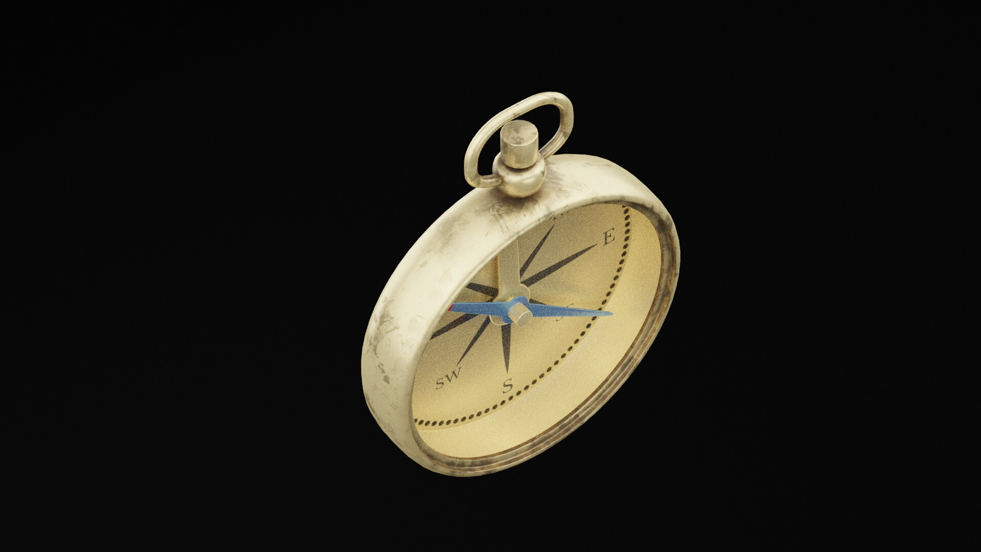 Navigational Compass - 3D Model by thedazking