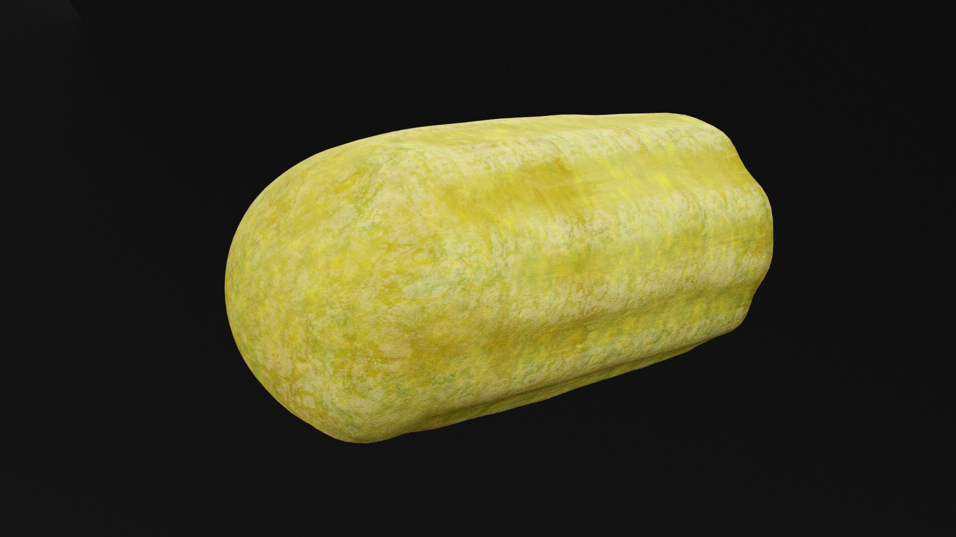 Cucumber Pickle Half - 3D Model by thedazking