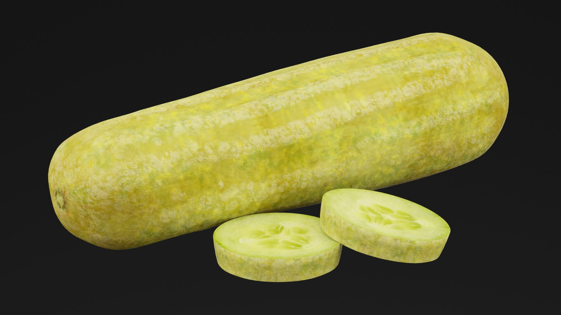 Cucumber Pickles - 3D Model by thedazking