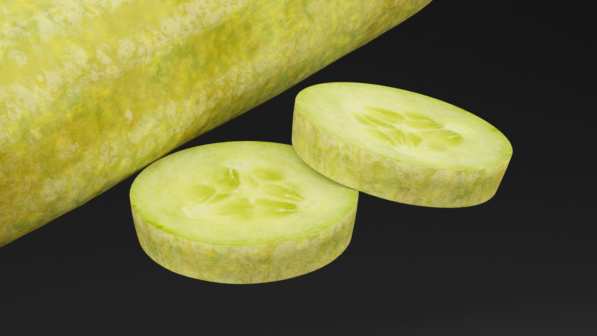 Cucumber Pickles - 3D Model by thedazking