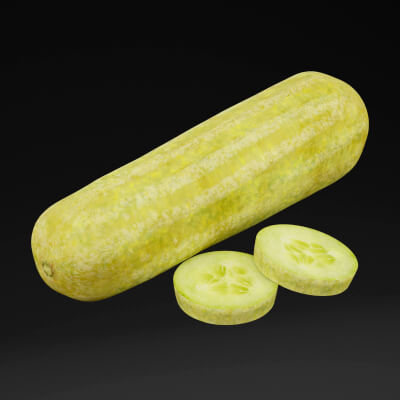 Cucumber Pickles - 3D Model by thedazking