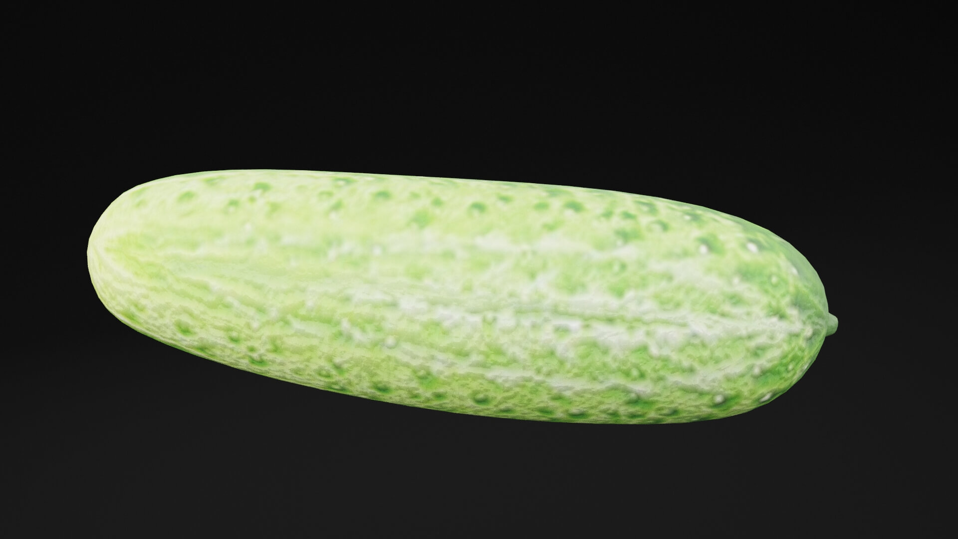 Realistic Cucumber - 3D Model by thedazking