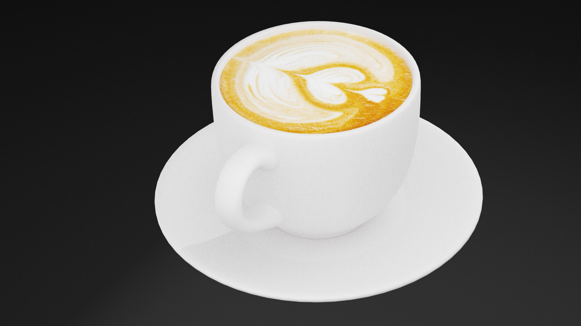 Cup of Coffee - 3D Model by thedazking