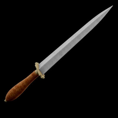 Dagger Weapon - 3D Model by thedazking