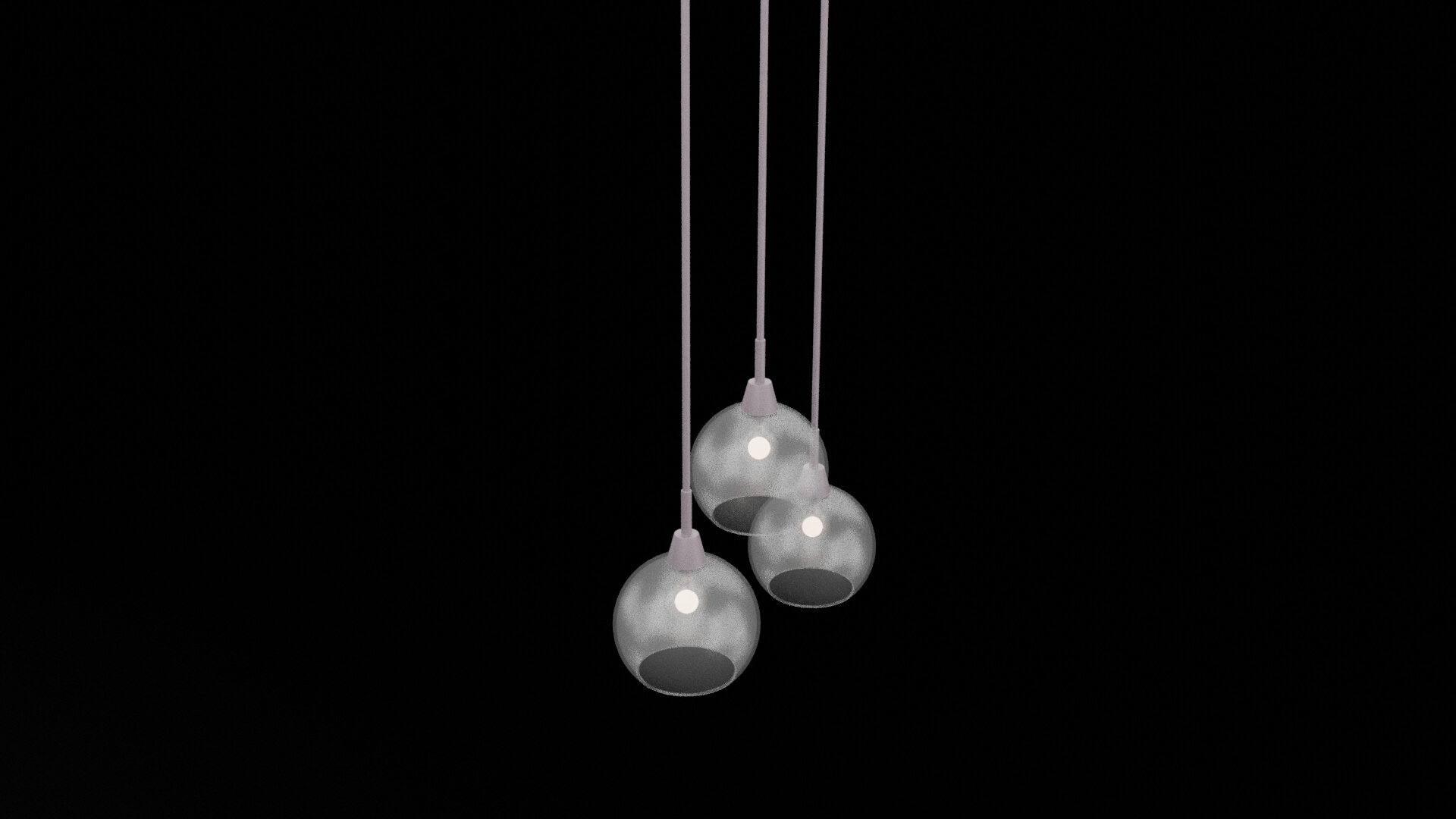 Dangling Lights - Free 3D Model by thedazking