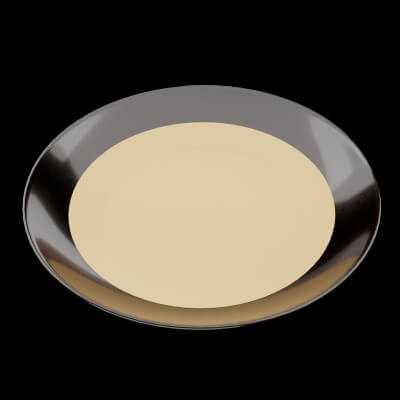 Eating Plate With Soup - 3D Model by thedazking