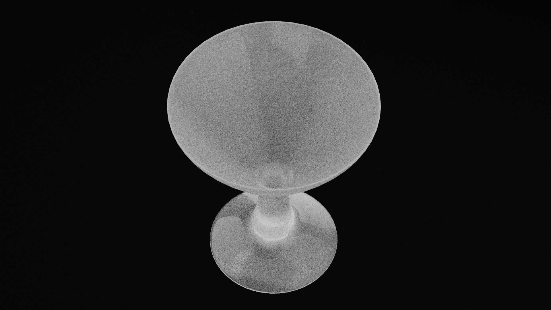 Elegant Glass Cup - 3D Model by thedazking
