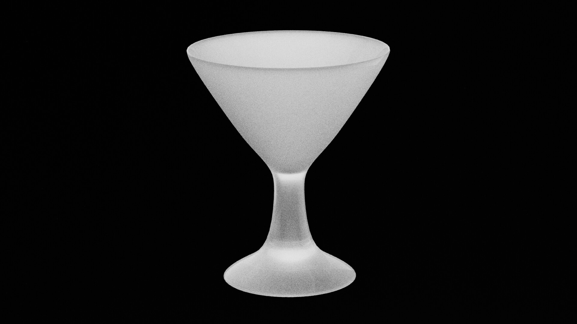 Elegant Glass Cup - 3D Model by thedazking