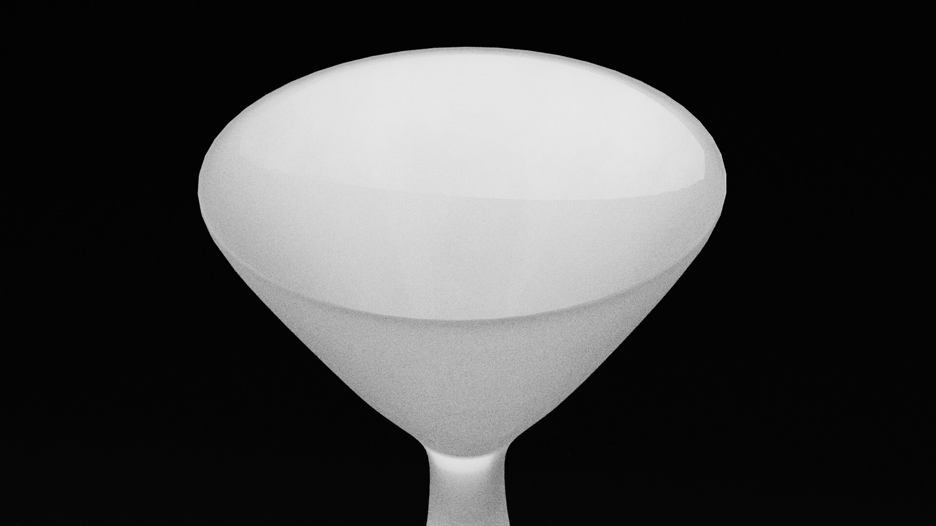 Elegant Glass Cup - 3D Model by thedazking