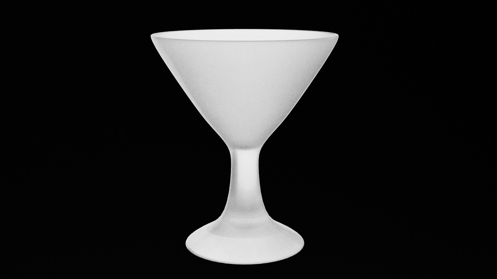 Elegant Glass Cup - 3D Model by thedazking