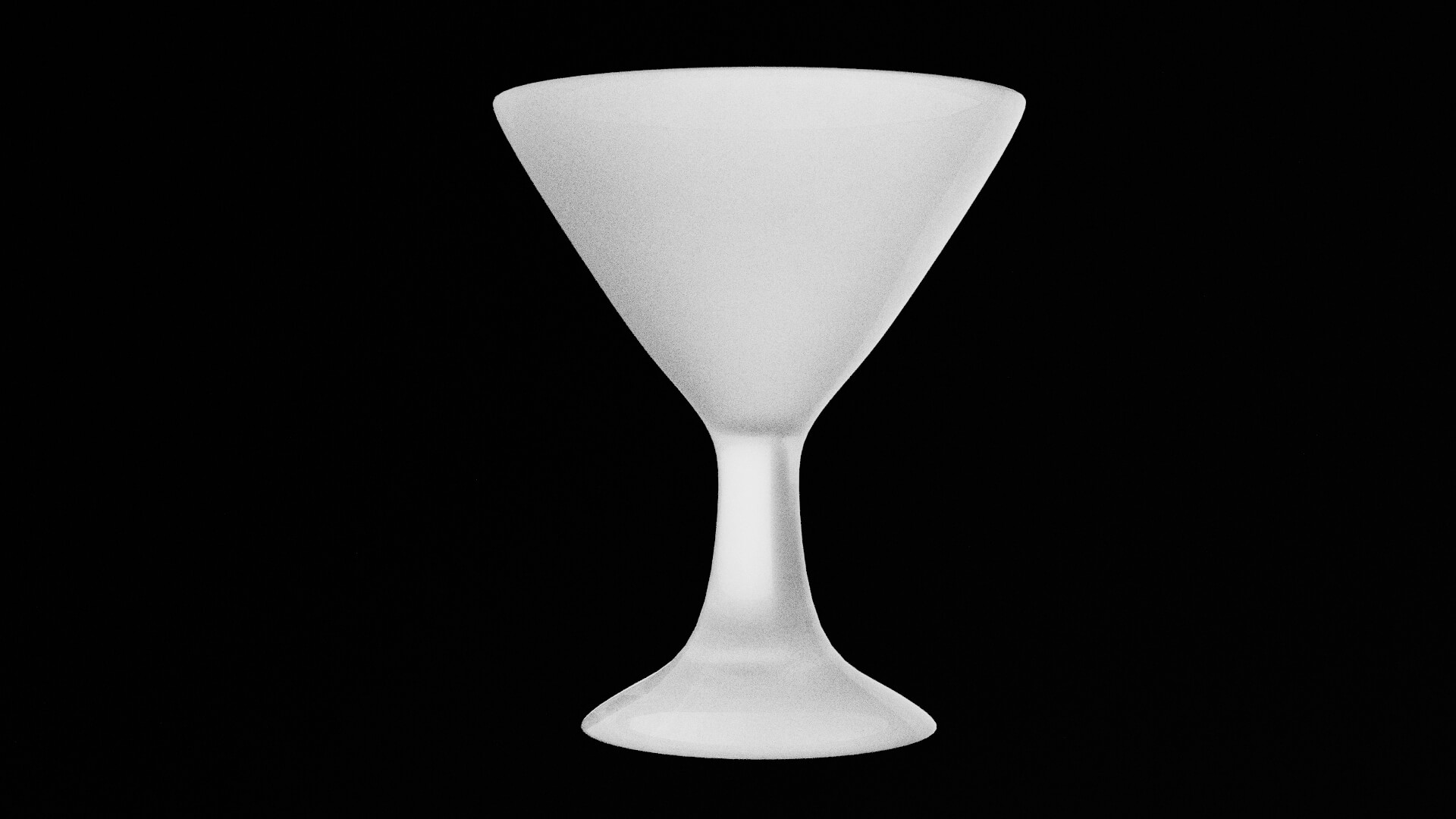 Elegant Glass Cup - 3D Model by thedazking