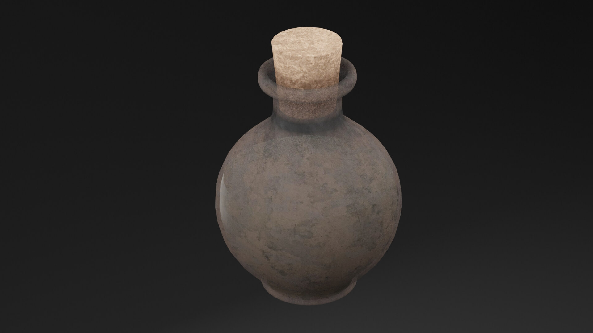 Elixir Potion Bottle - 3D Model by thedazking