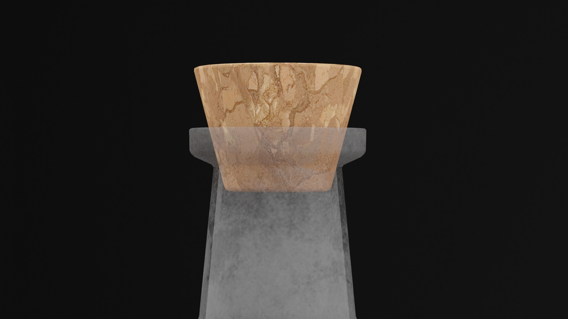 Elixir Potion Bottle Red - 3D Model by thedazking