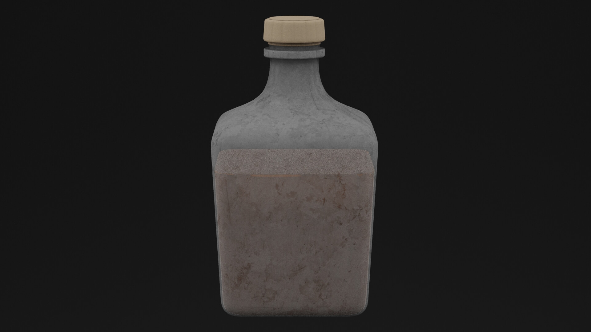 Elixir Potion Bottle - 3D Model by thedazking