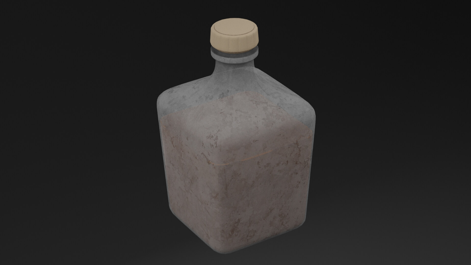 Elixir Potion Bottle - 3D Model by thedazking
