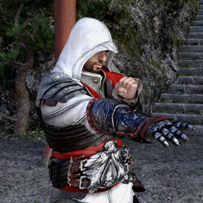 Ezio Auditore Da Firenze - 3D Model by thedazking