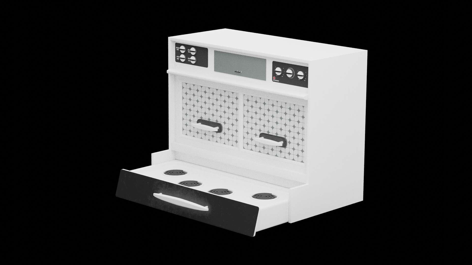 Kitchen Flair Oven - 3D Model by thedazking