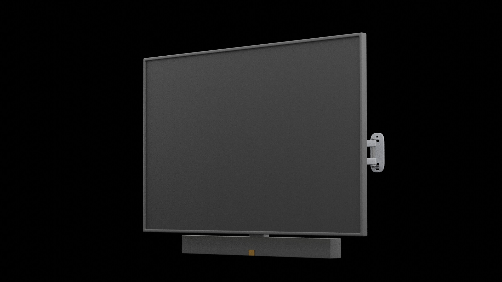 Flat Screen TV - 3D Model by thedazking