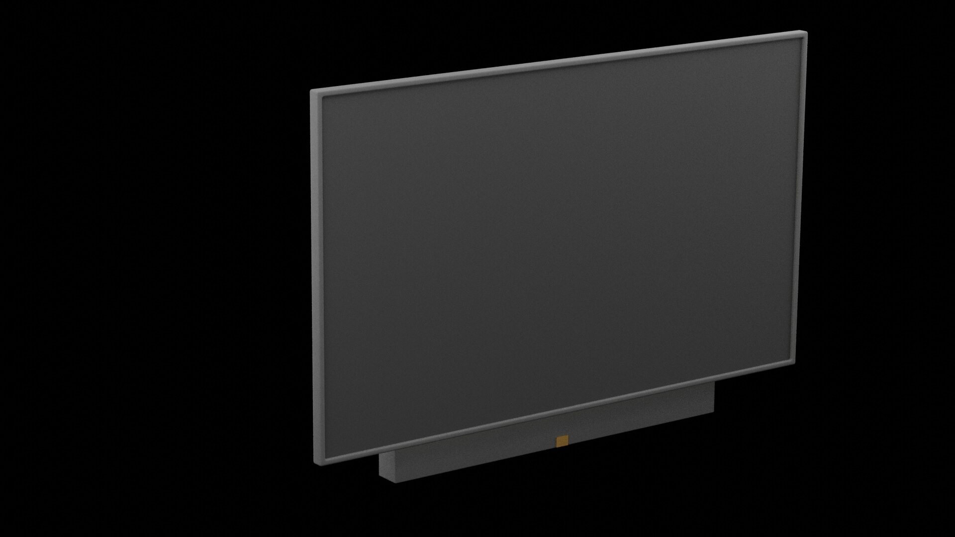 Flat Screen TV - 3D Model by thedazking