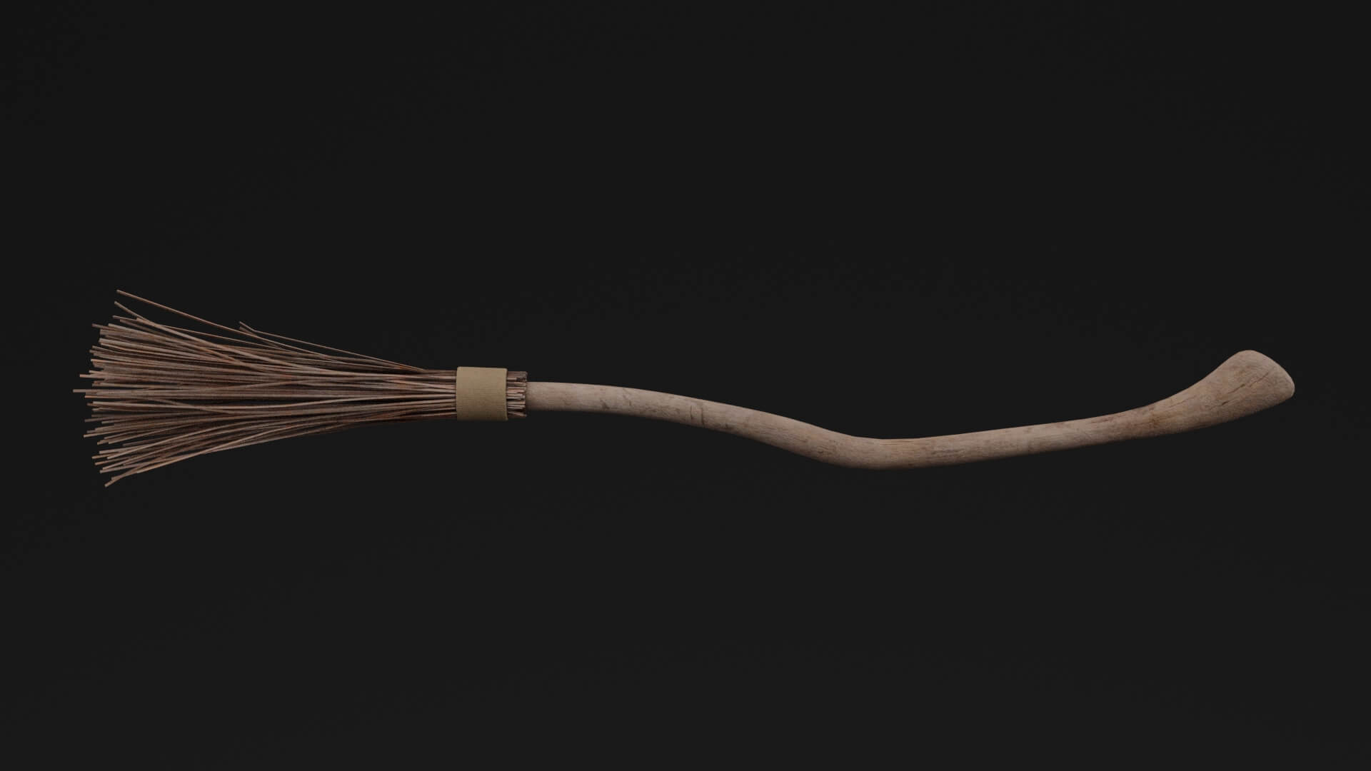 Flying Broomstick - 3D Model by thedazking