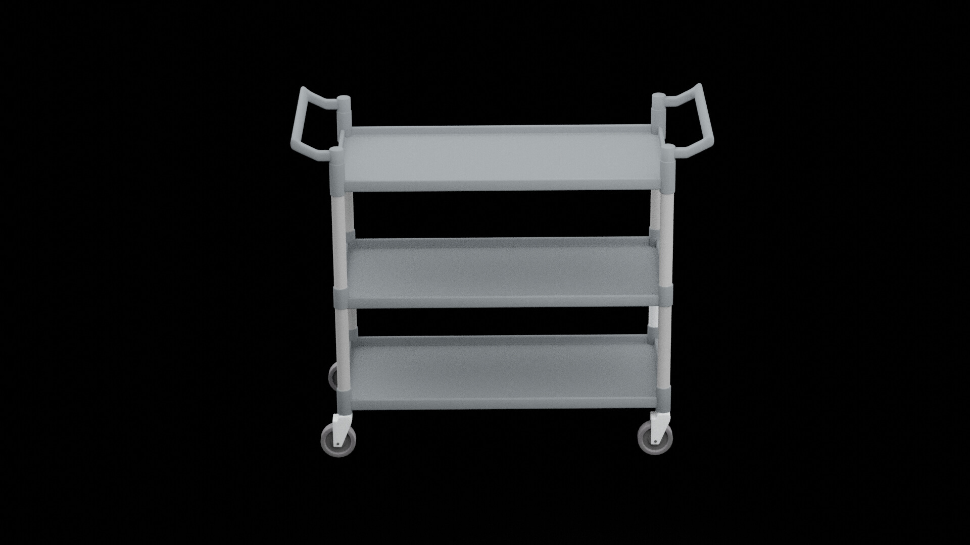 Food Trolley - 3D Model by thedazking