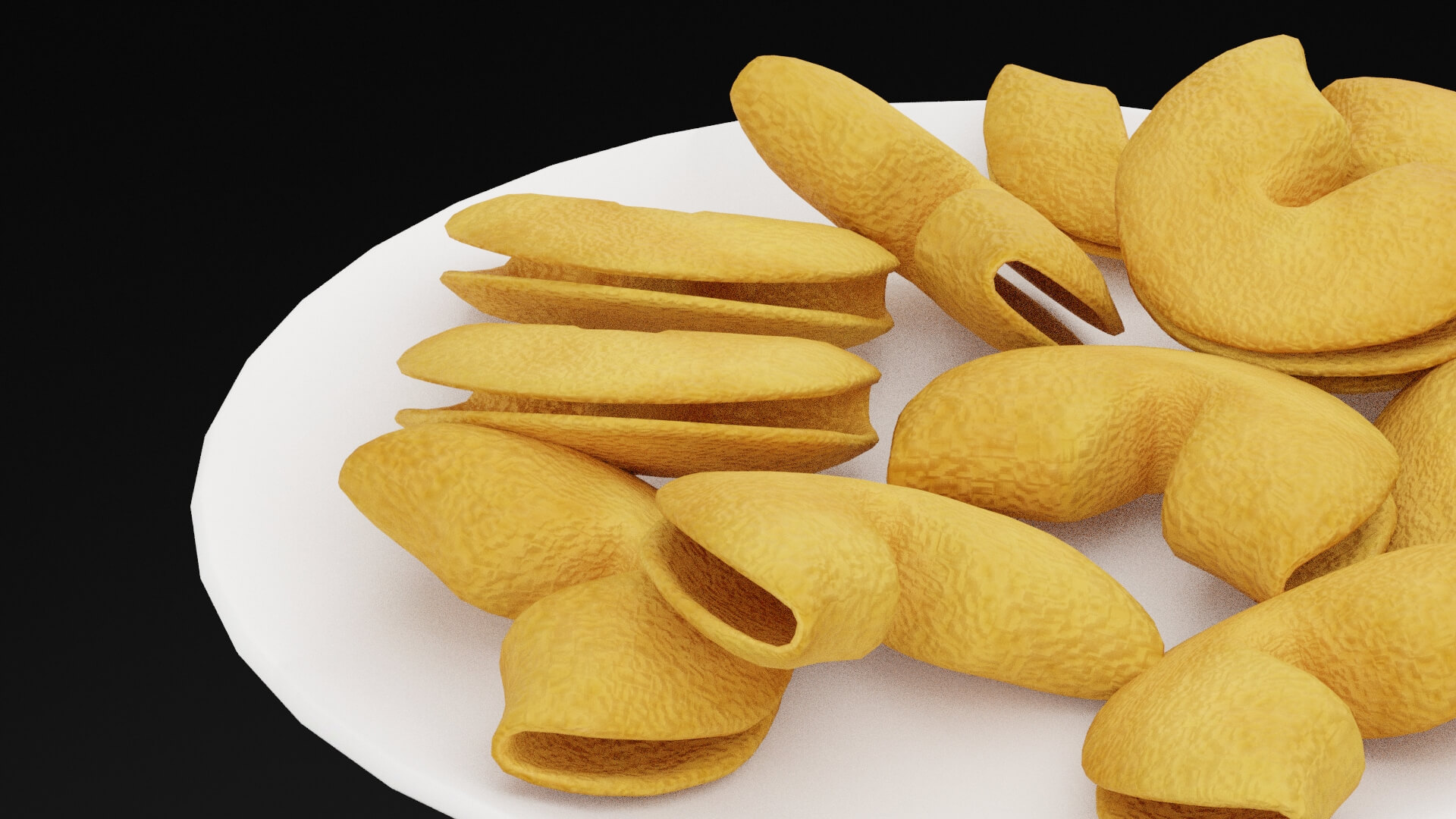 Fortune Cookies - 3D Model by thedazking