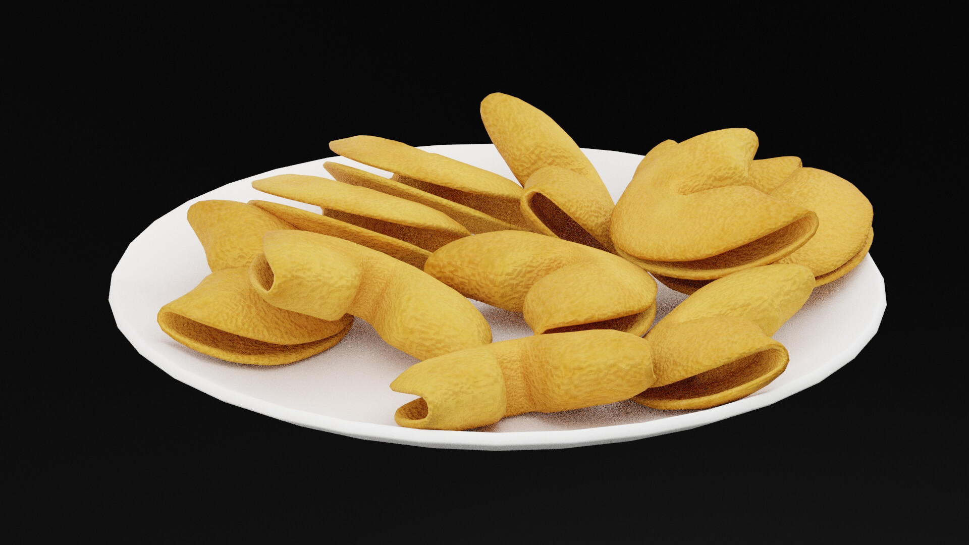 Fortune Cookies - 3D Model by thedazking