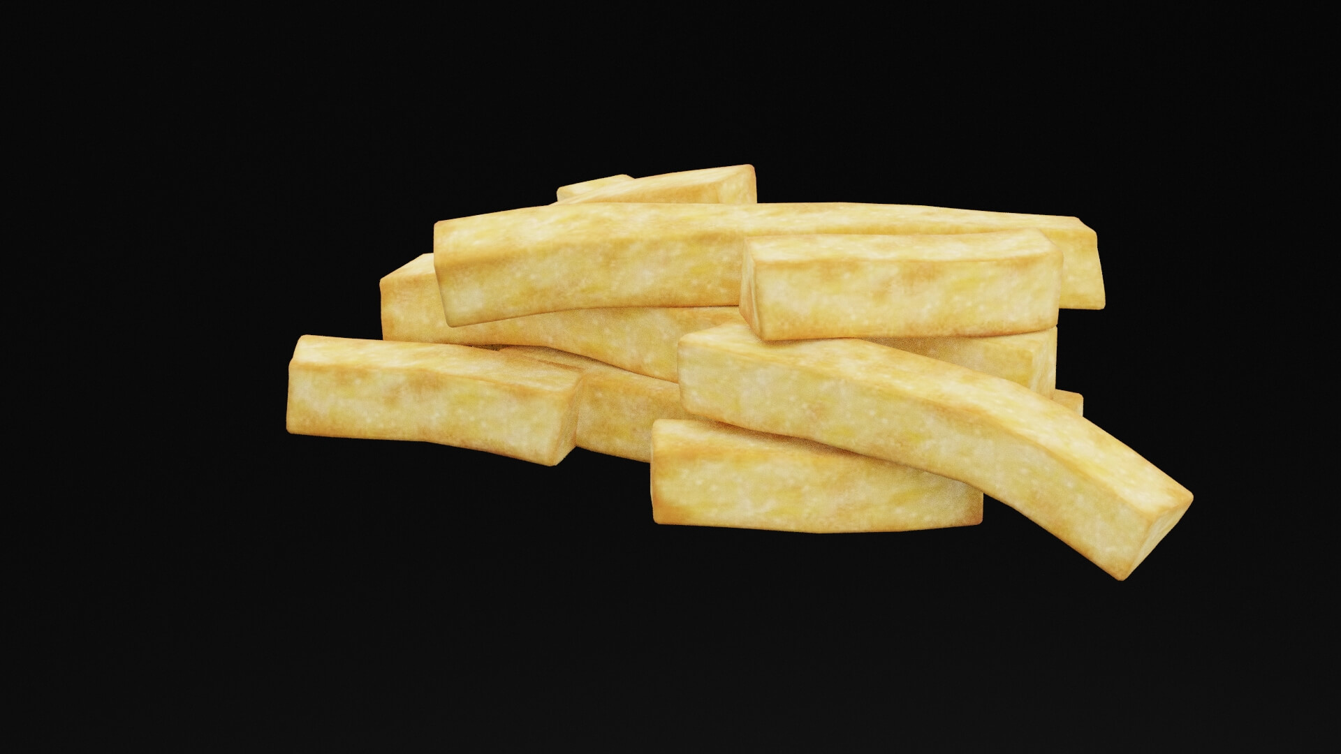 French Fries - 3D Model by thedazking