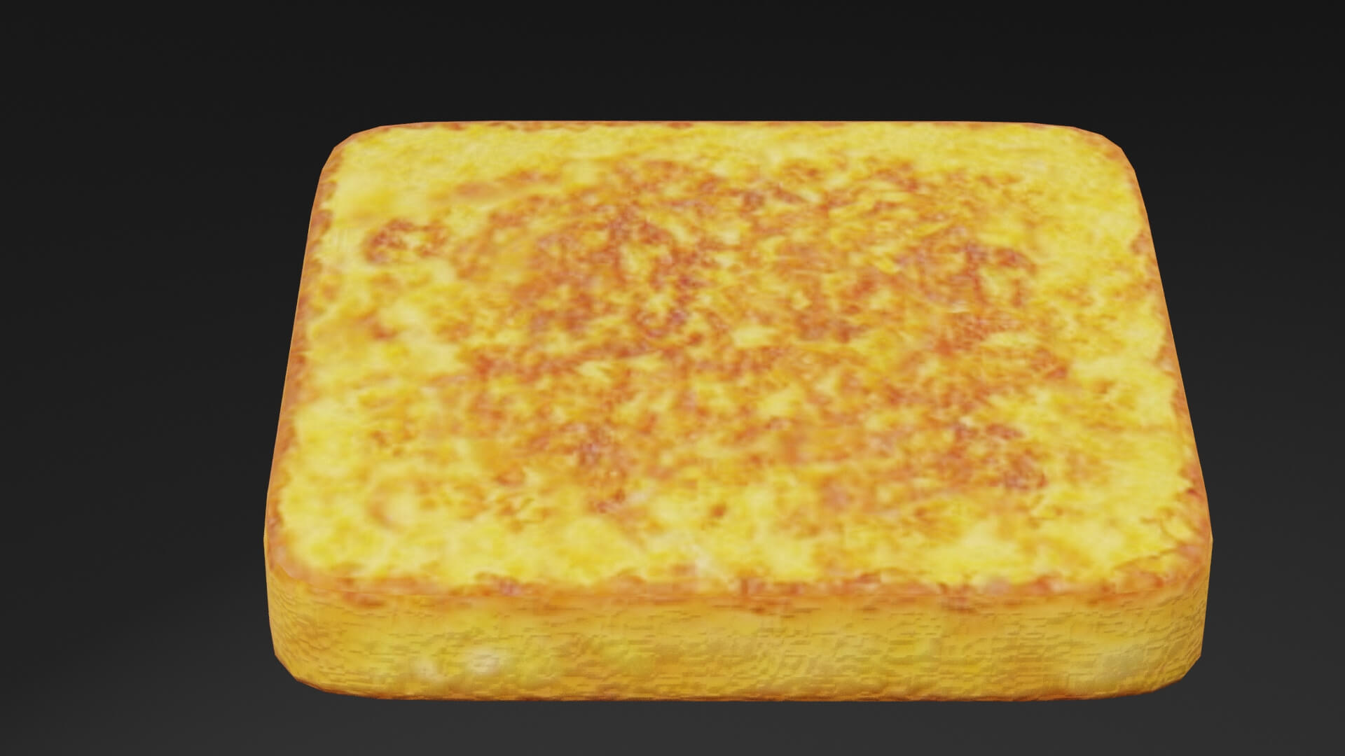French Toast - 3D Model by thedazking