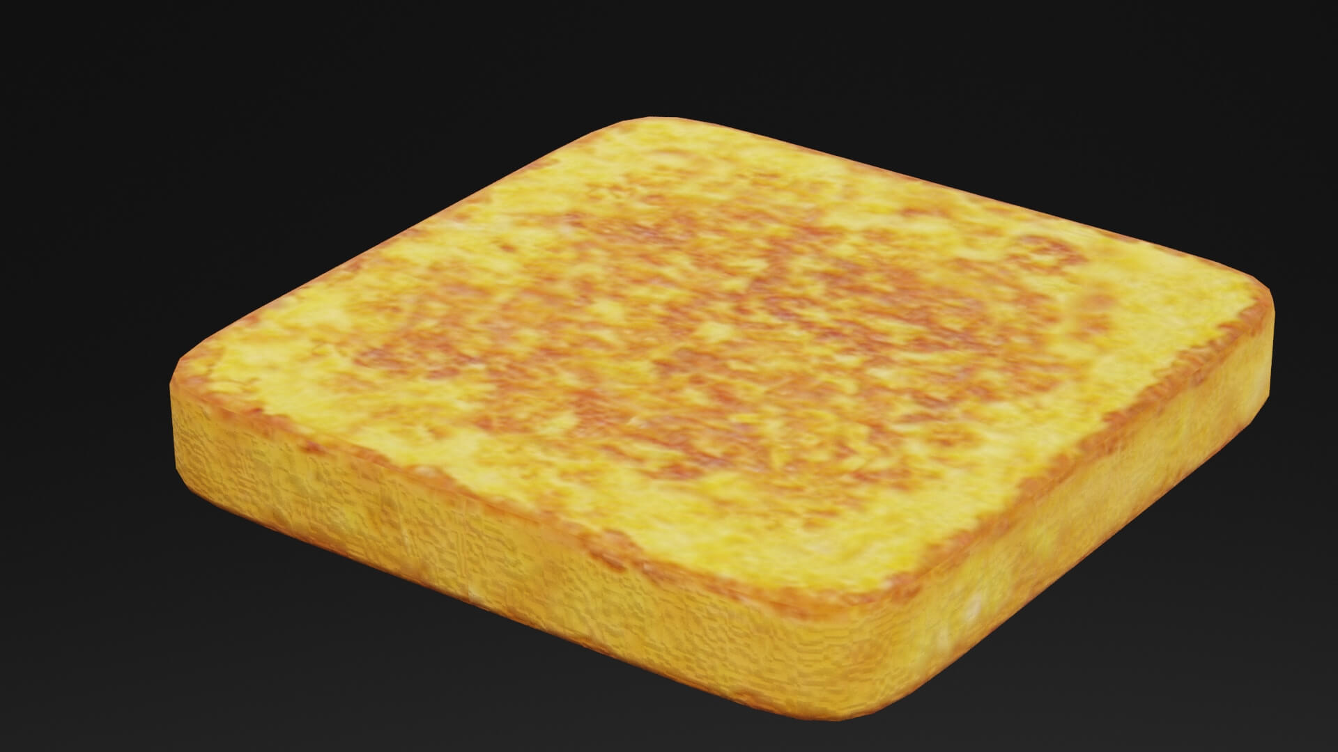 French Toast - 3D Model by thedazking