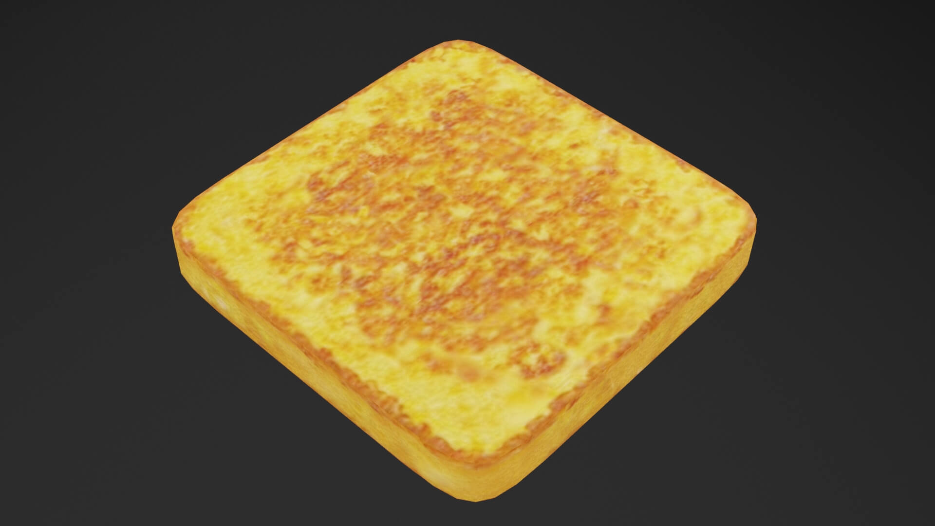 French Toast - 3D Model by thedazking