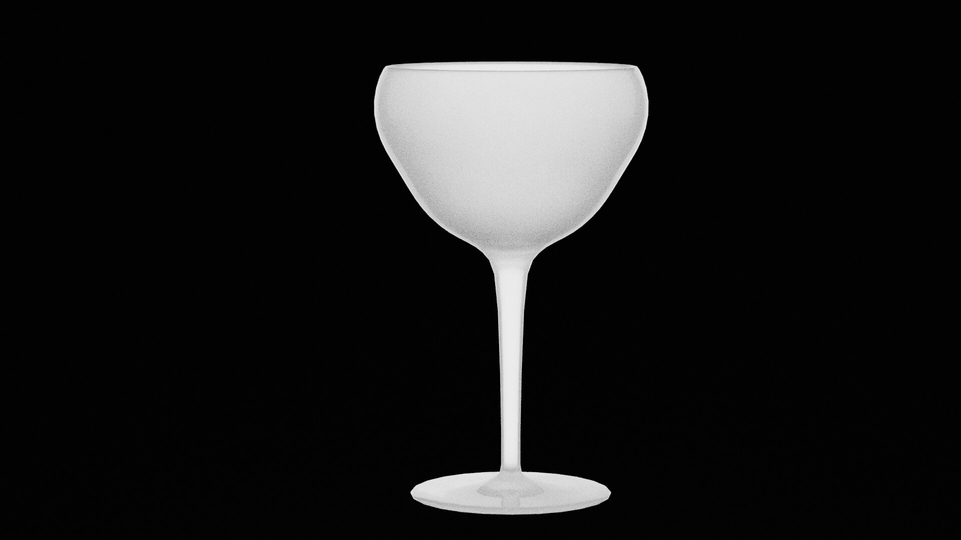 Elegant Glass Cup - 3D Model by thedazking
