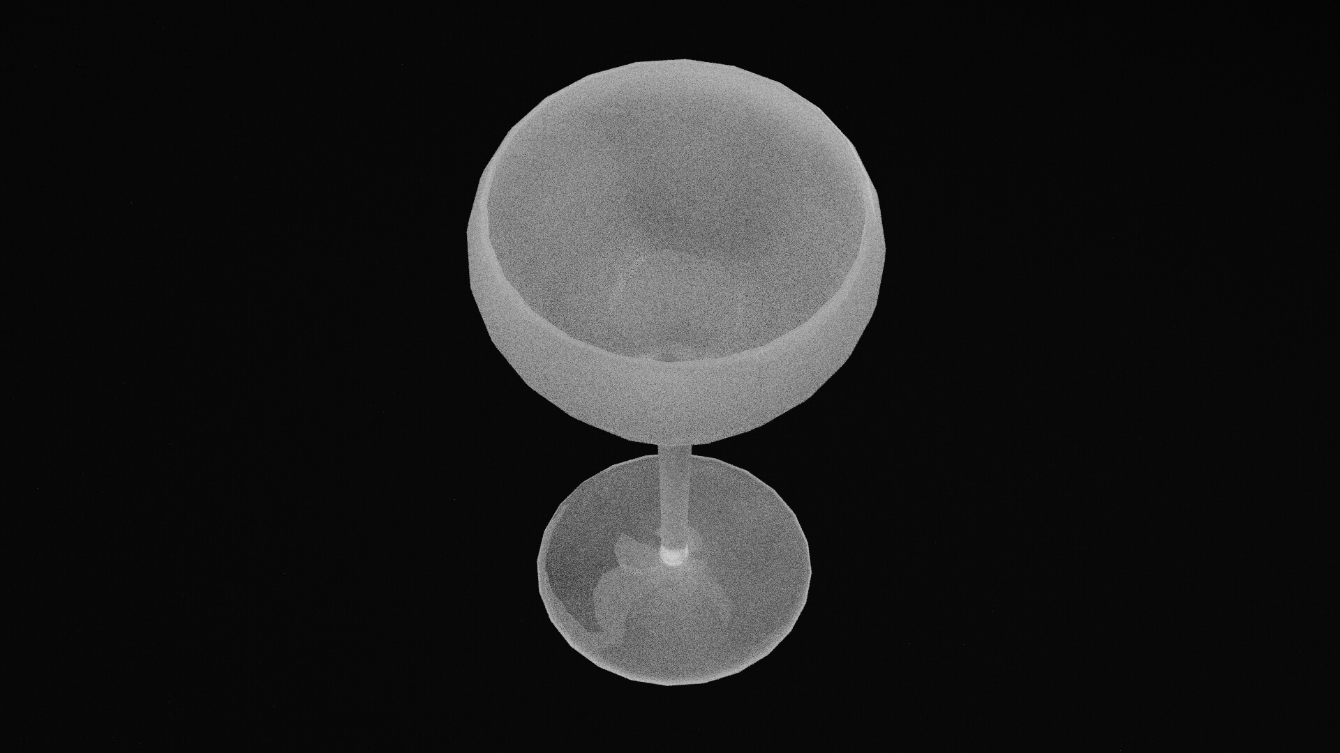 Elegant Glass Cup - 3D Model by thedazking