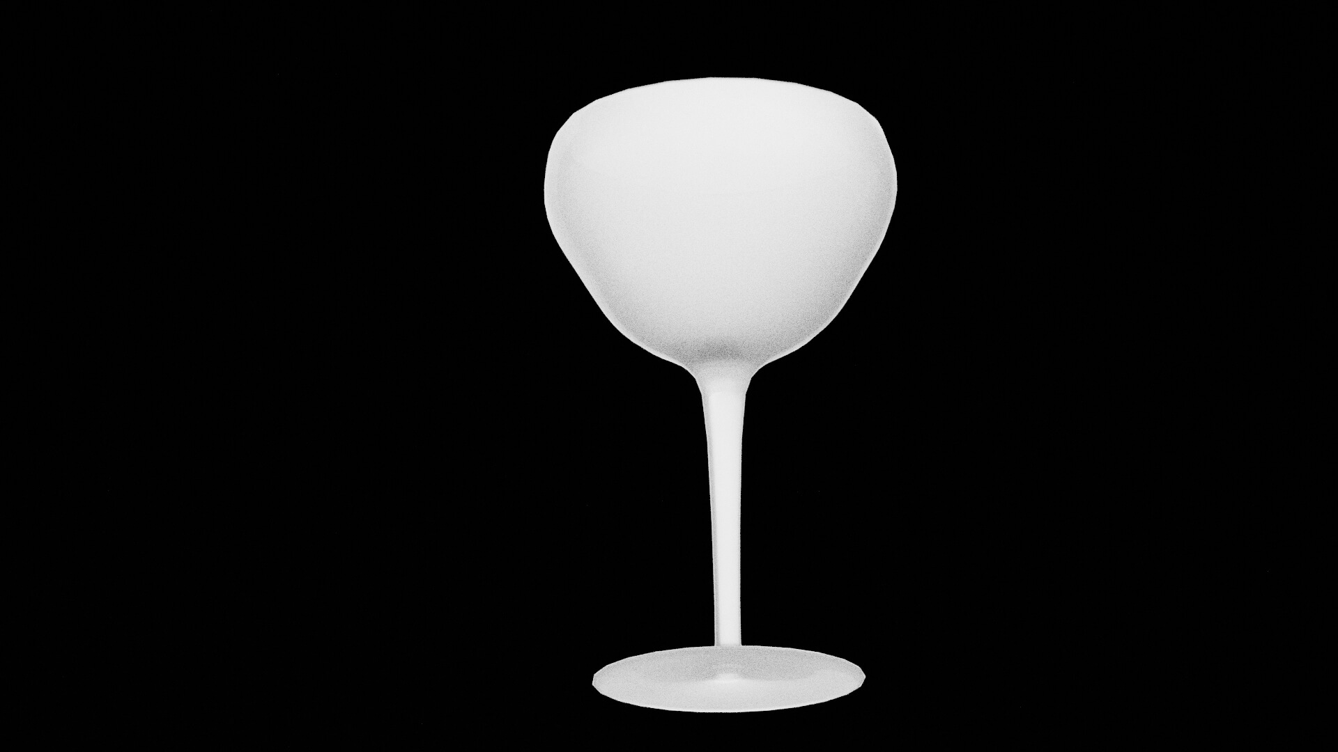 Elegant Glass Cup - 3D Model by thedazking