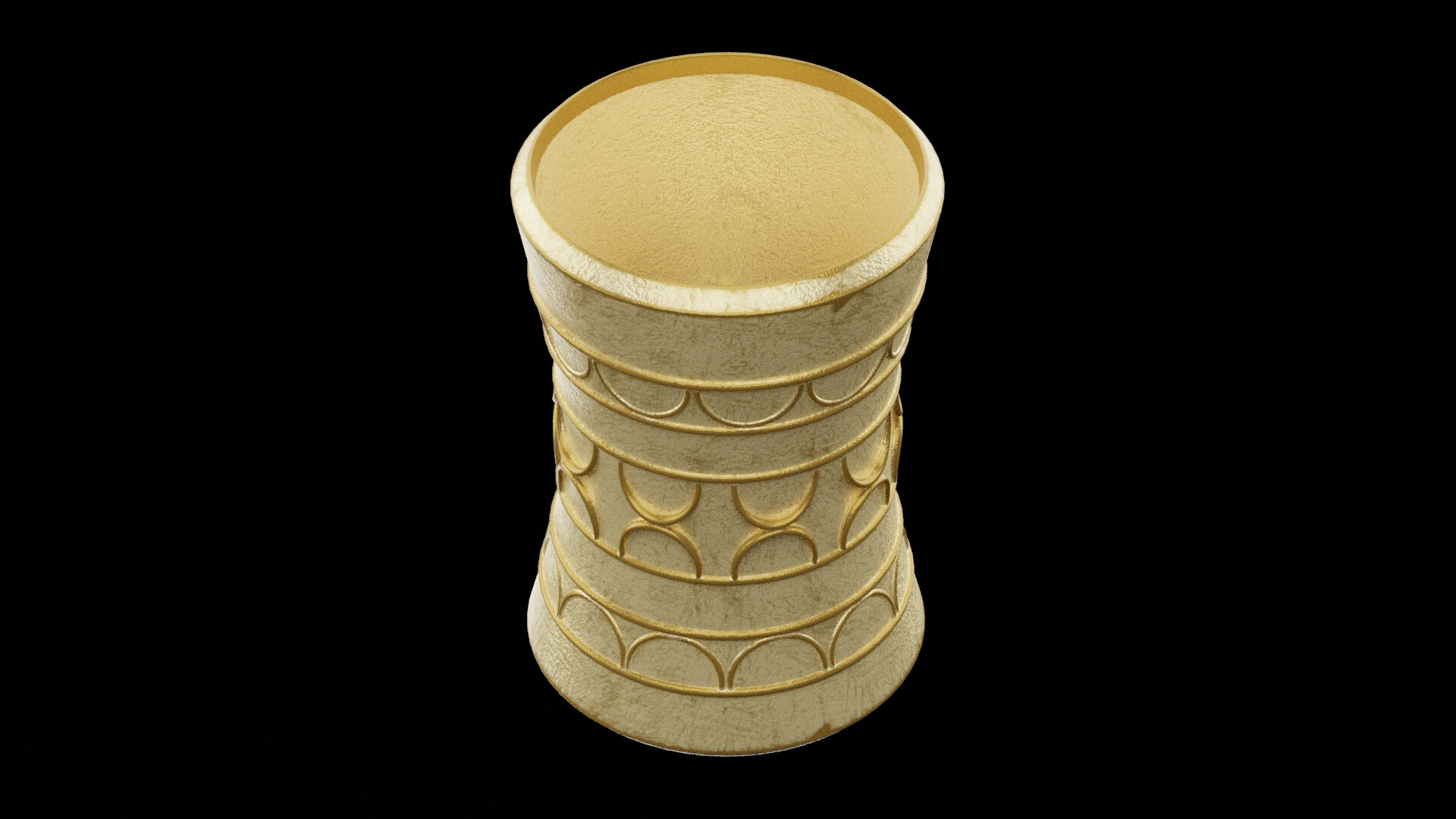 Golden Bracer - 3D Model by thedazking