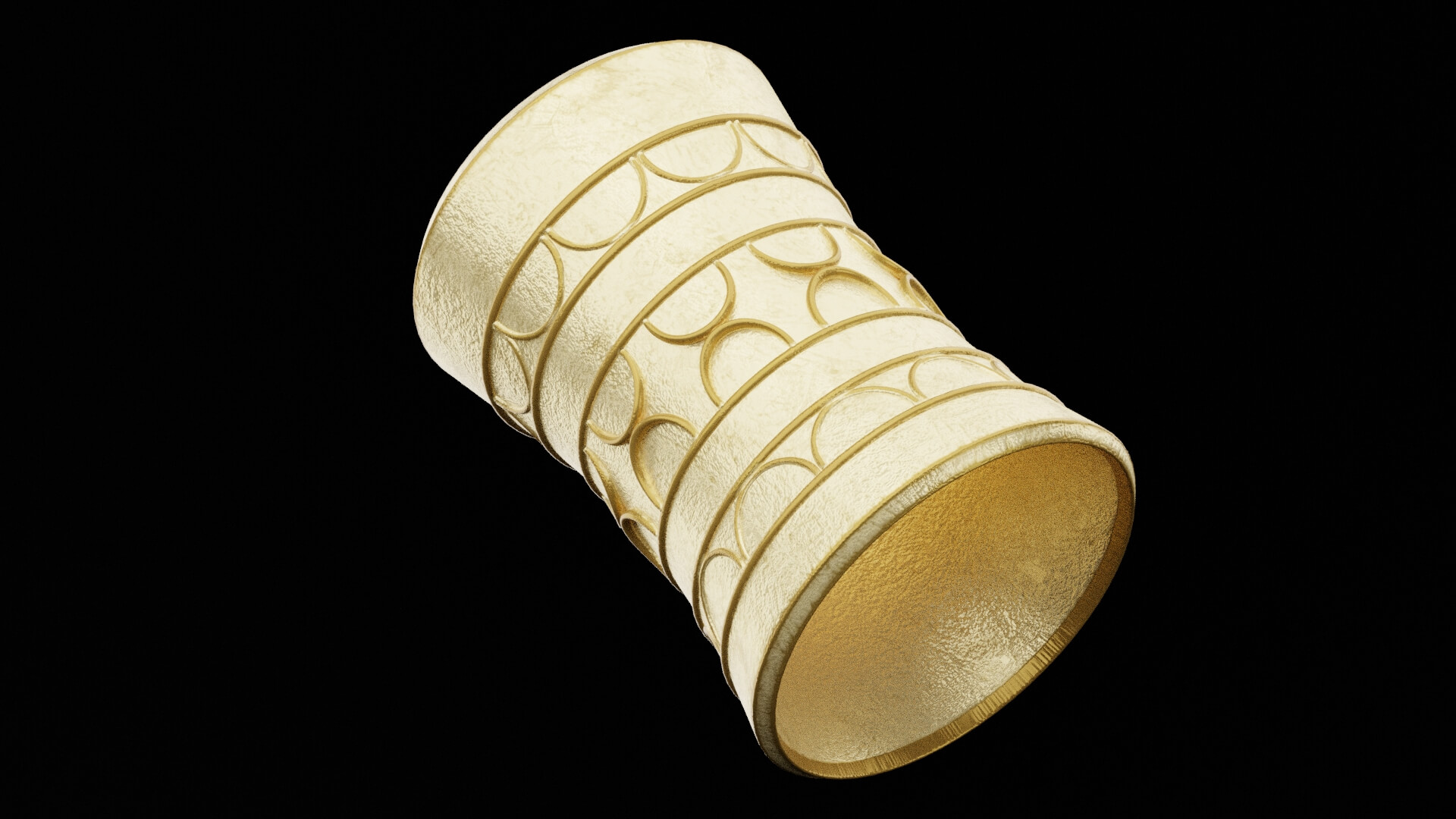 Golden Bracer - 3D Model by thedazking