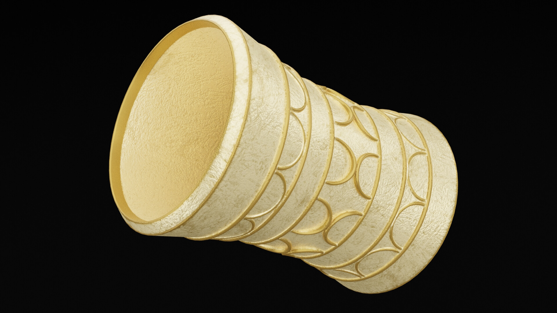 Golden Bracer - 3D Model by thedazking