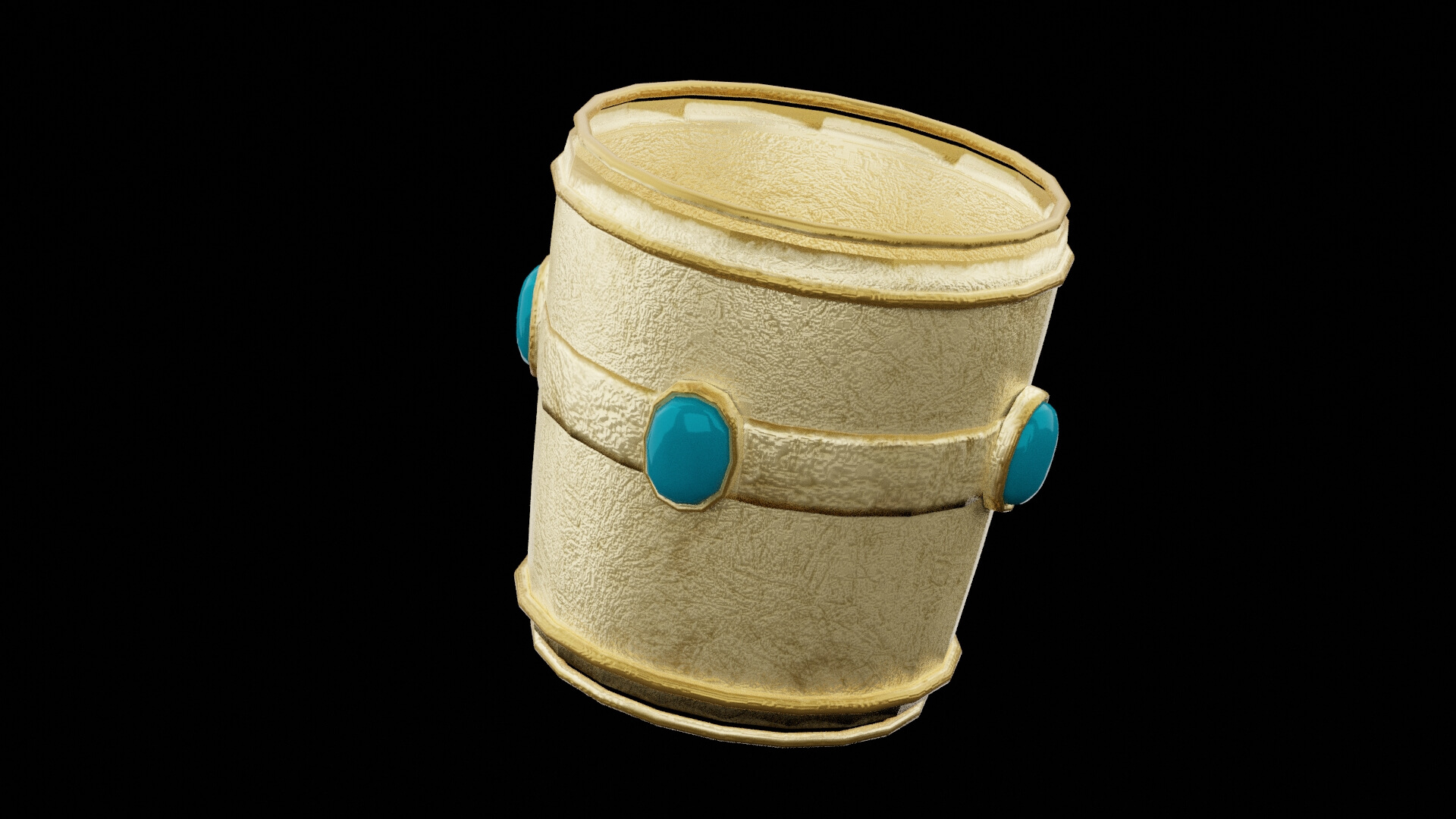 Golden Bracer - 3D Model by thedazking