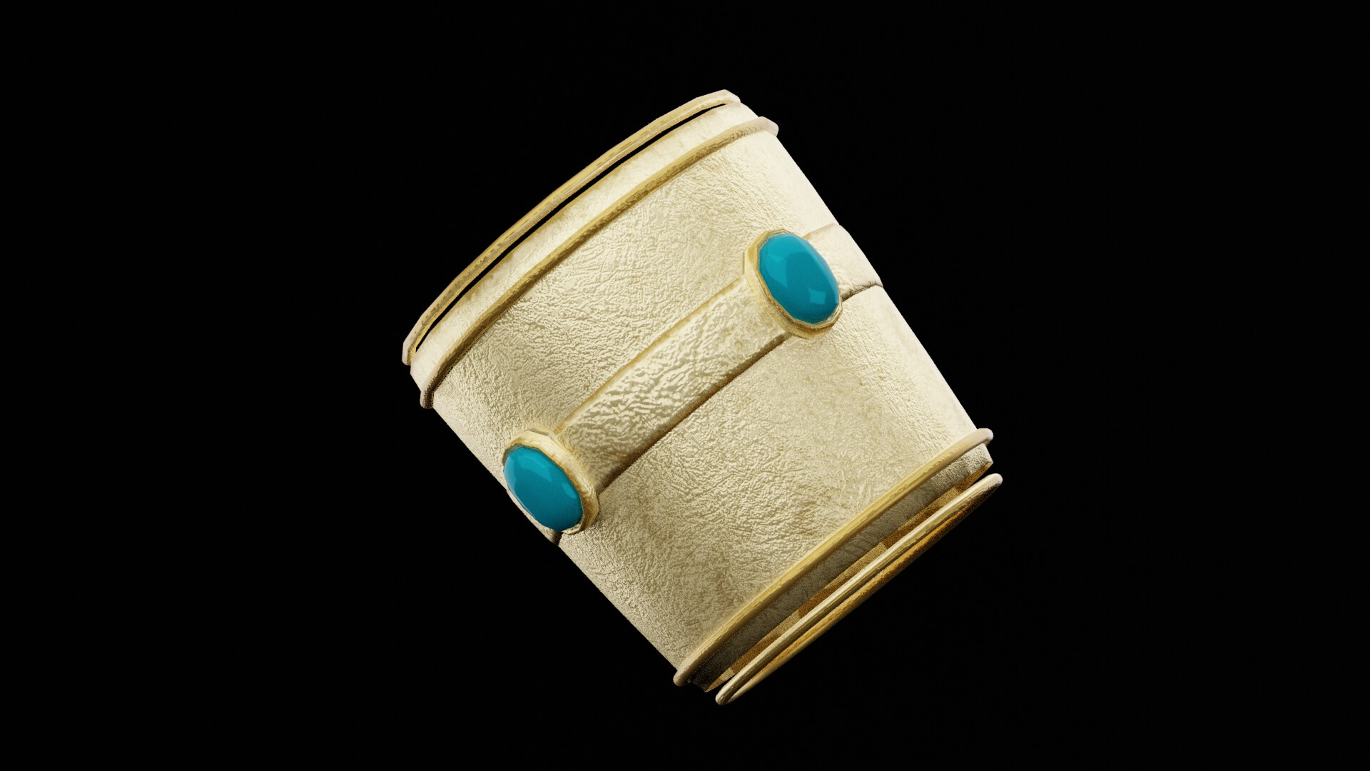 Golden Bracer - 3D Model by thedazking