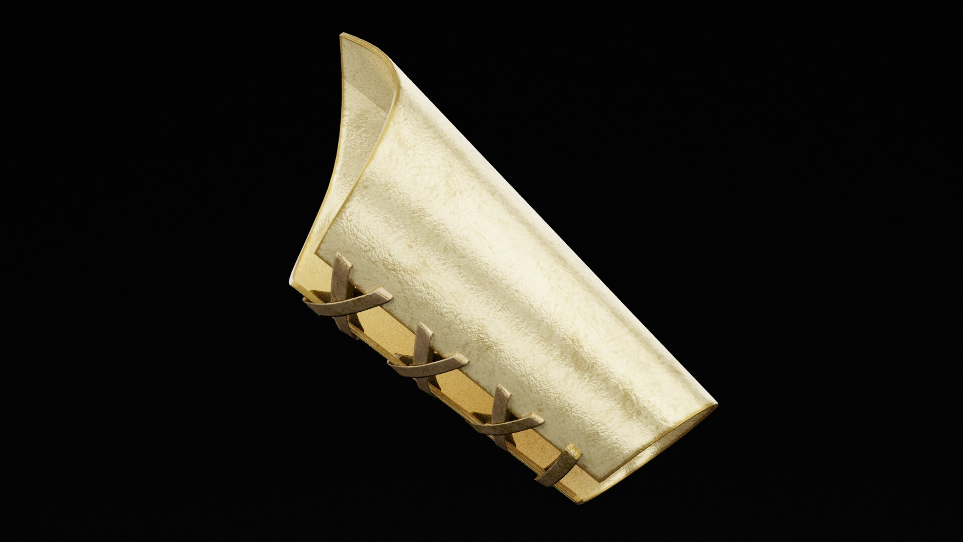 Golden Bracer - 3D Model by thedazking
