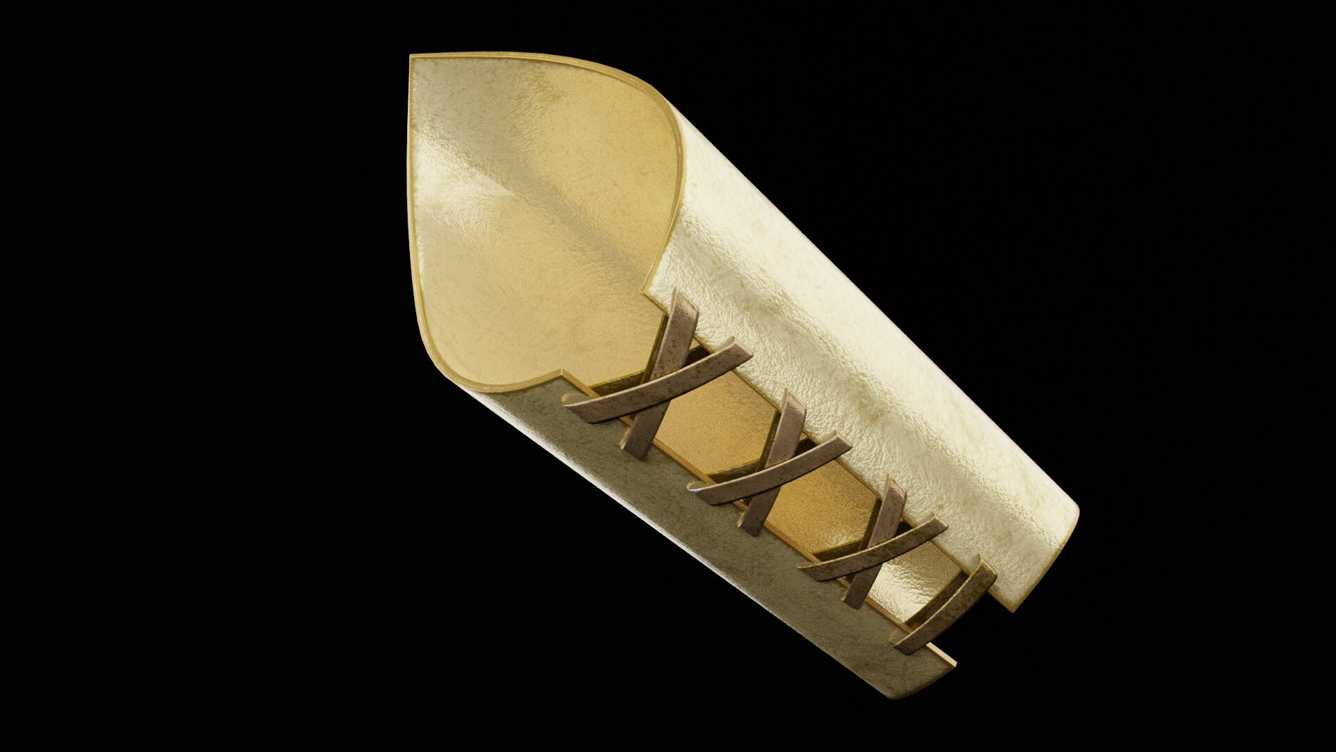 Golden Bracer - 3D Model by thedazking