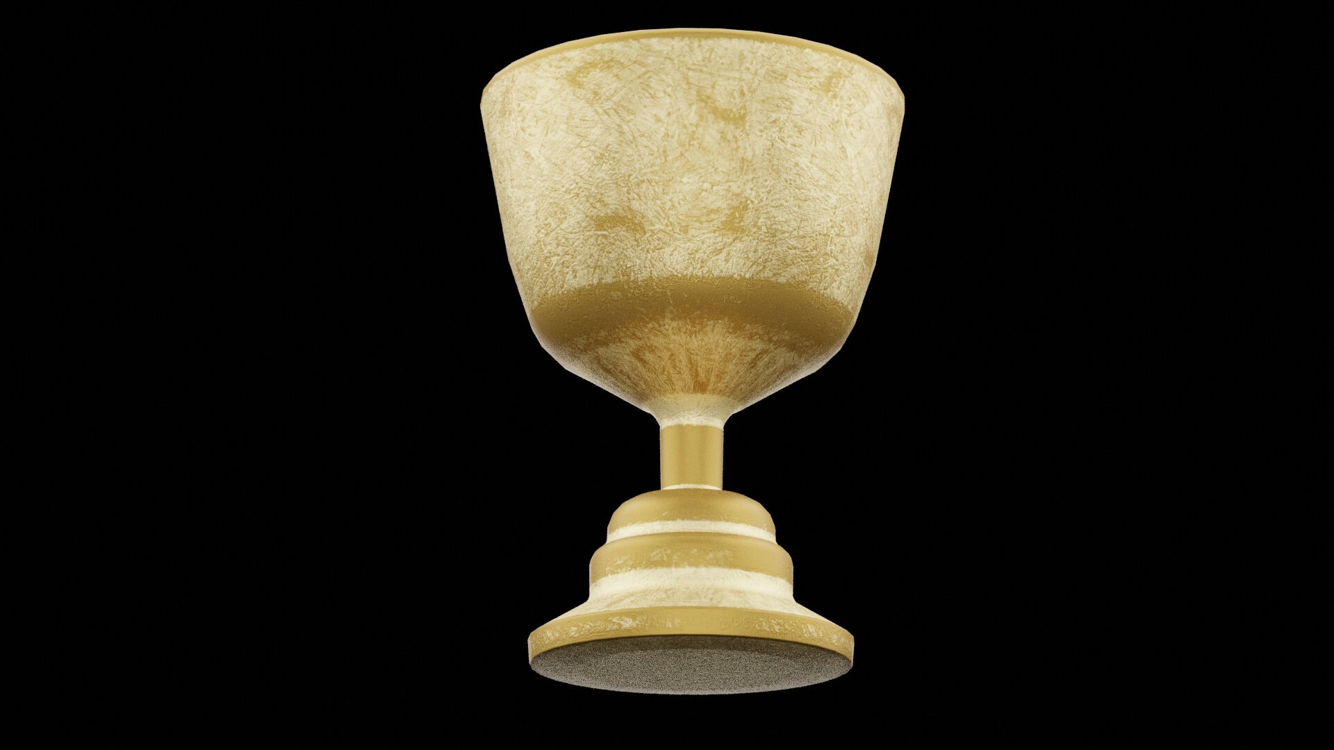 Golden Chalice - 3D Model by thedazking