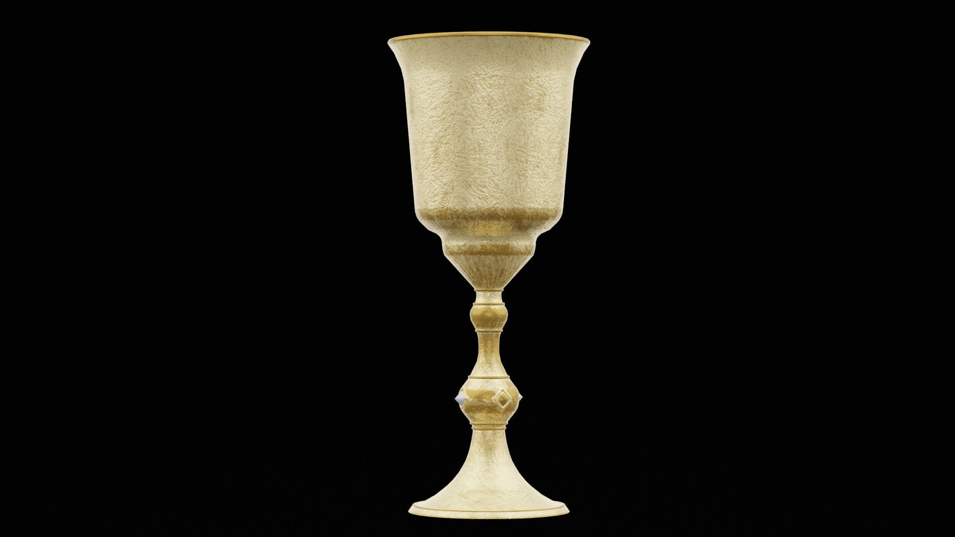 Golden Chalice - 3D Model by thedazking