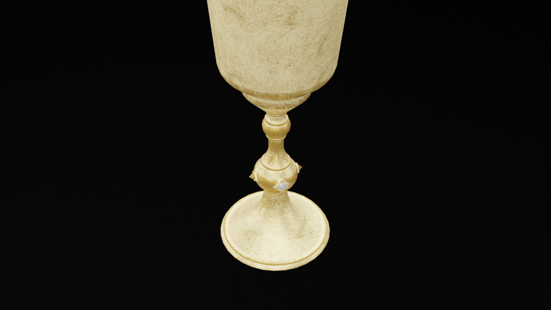 Golden Chalice - 3D Model by thedazking