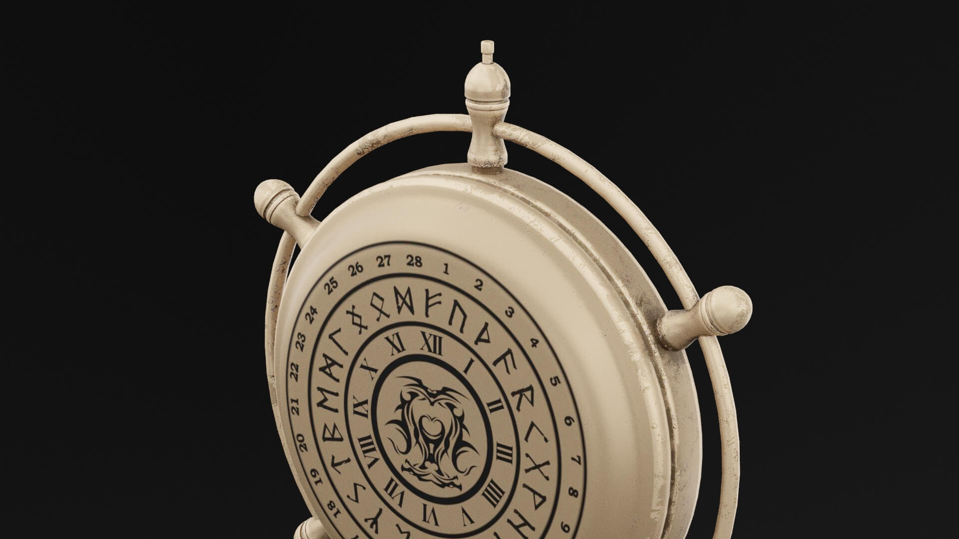 Golden Compass - 3D Model by thedazking