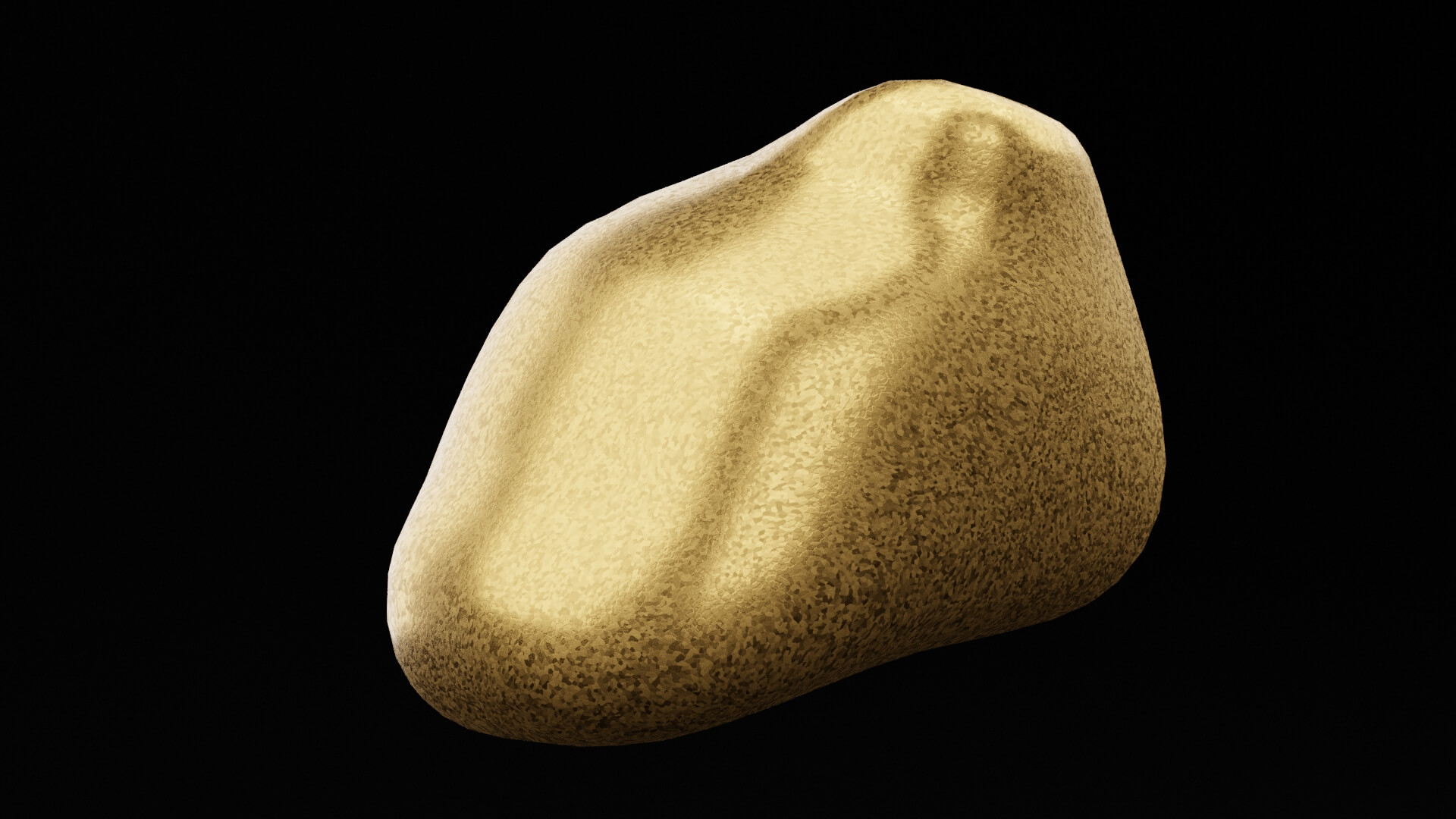 Golden Nugget - 3D Model by thedazking