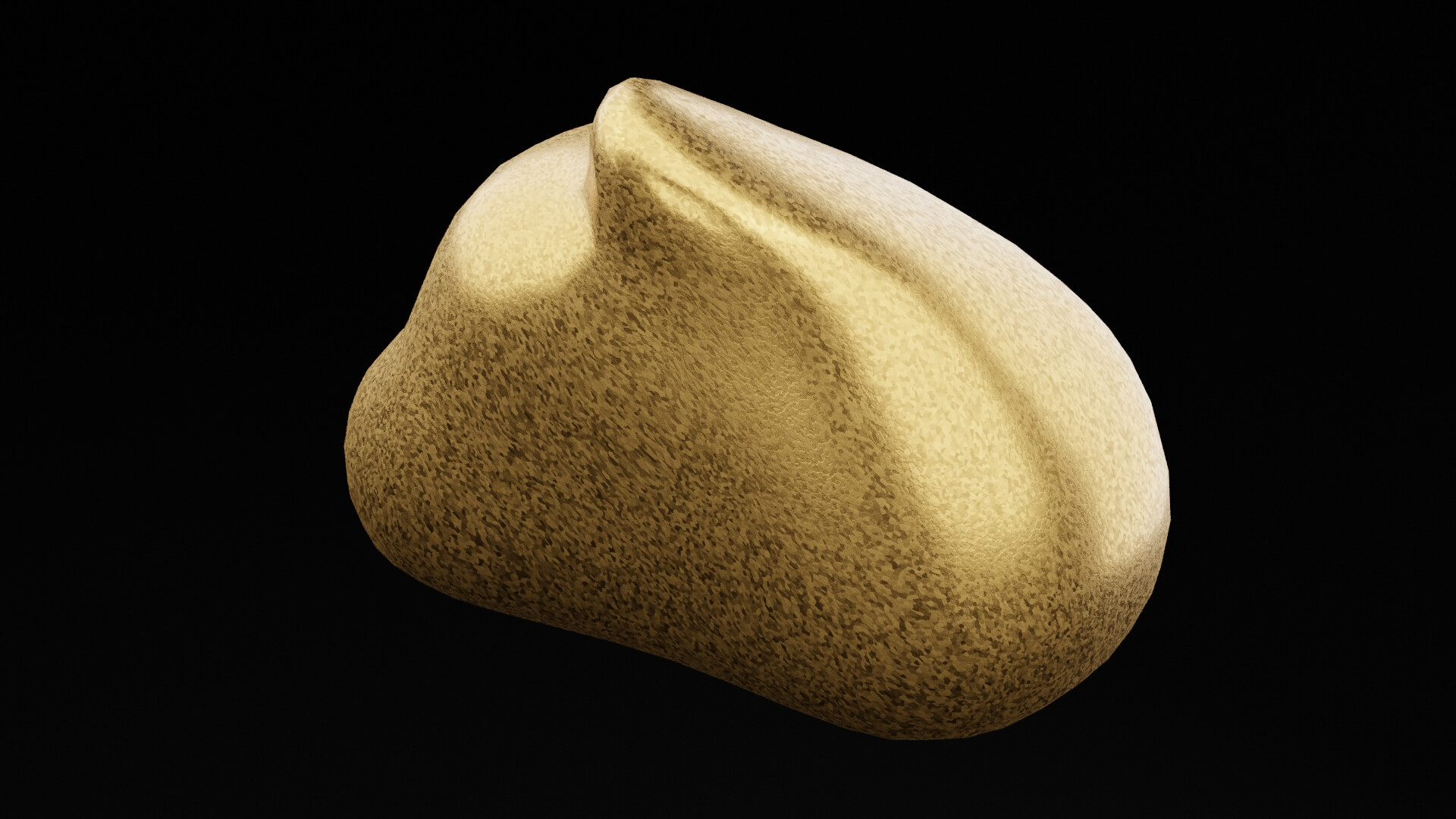 Golden Nugget - 3D Model by thedazking